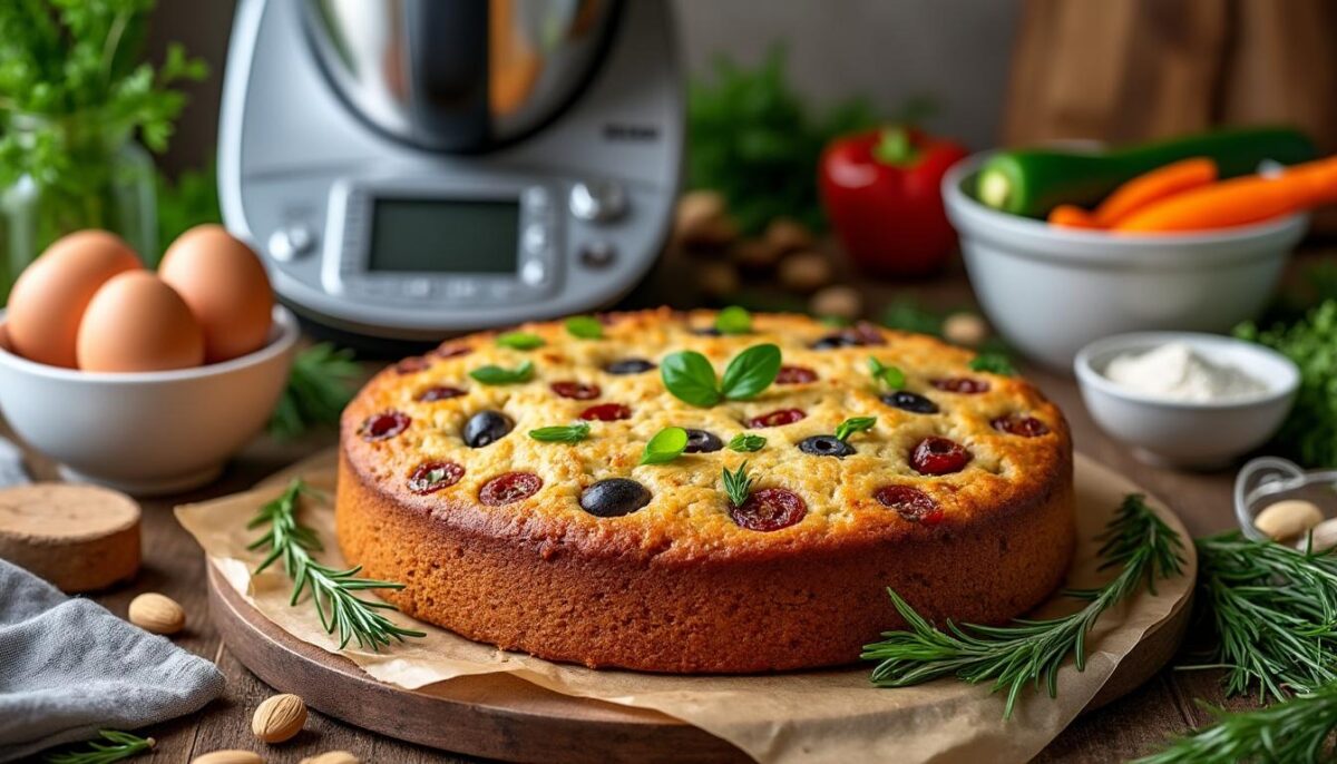Cake Salé Sans Gluten au Thermomix : Facile et Savoureux