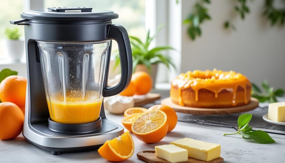 Cake à l'orange parfait au Thermomix : la recette facile
